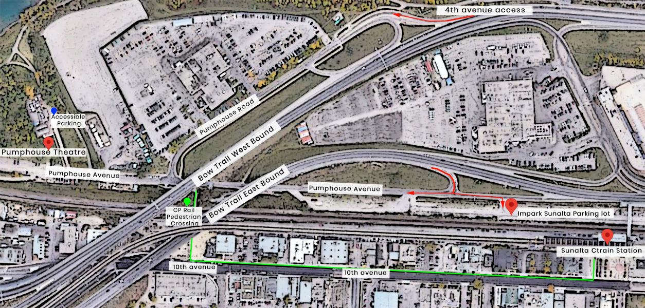 Pumphouse Theatre Parking